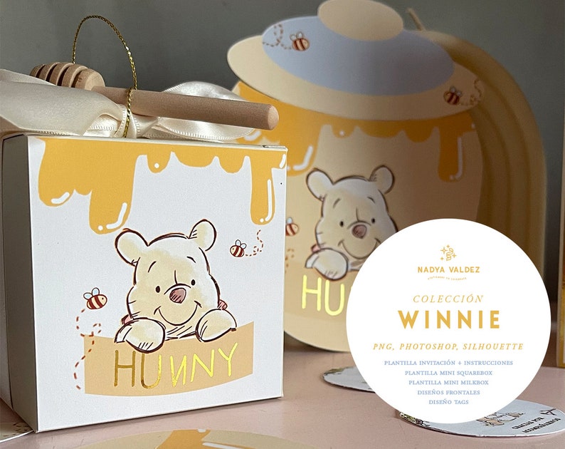Colección Winnie (png, psd, silhouette) - Etsy México