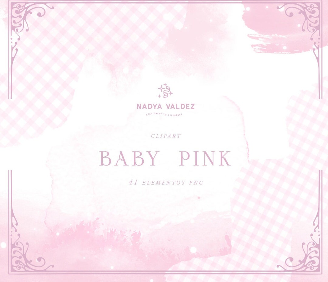Baby Pink Clipart Png - Etsy