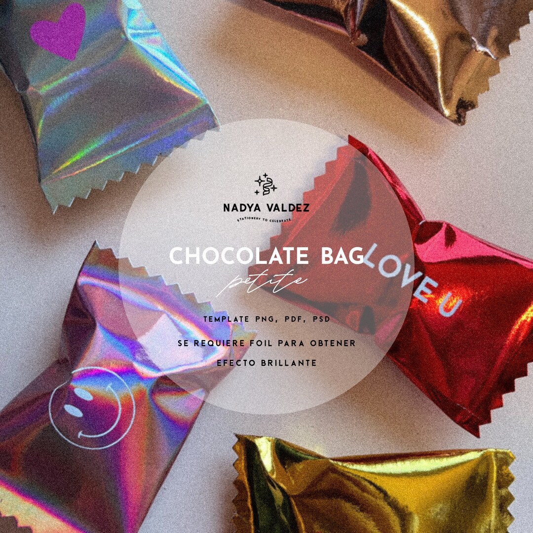 Mini Chocolate Wrapper - Etsy