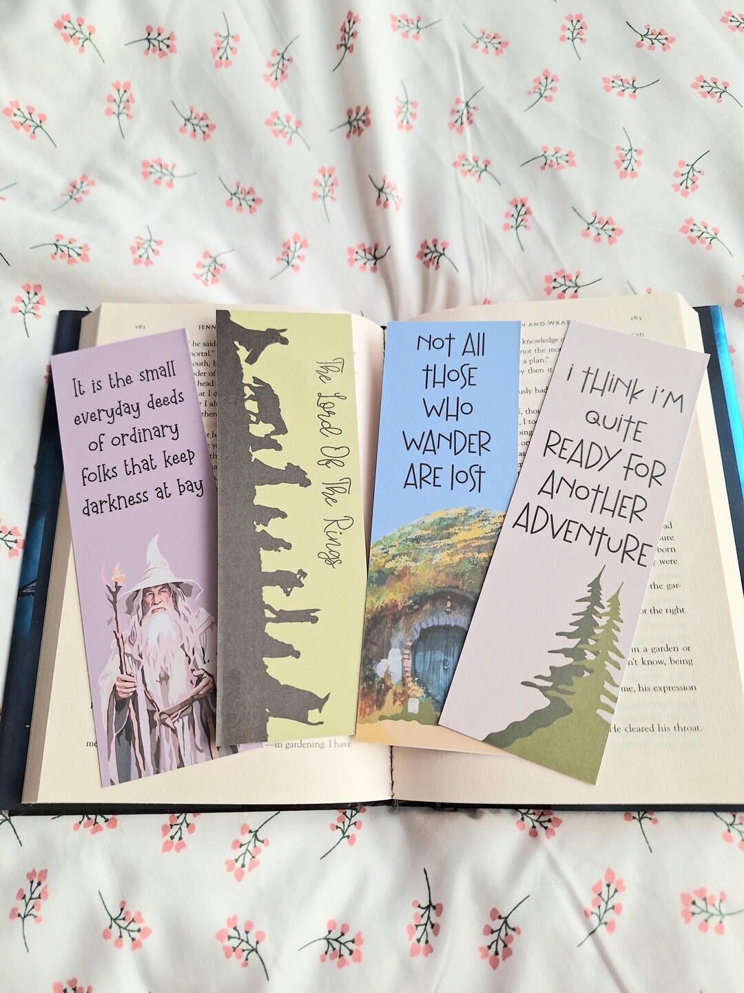 Lord of the Rings Bookmarks Handmade - Etsy