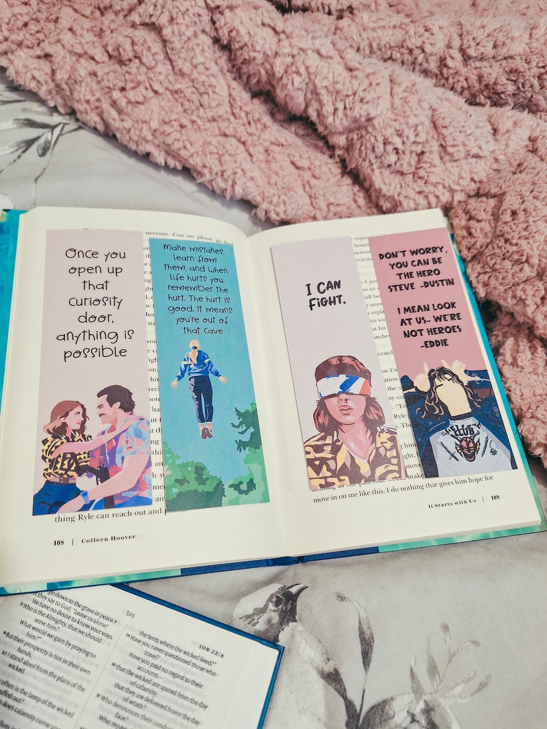 Stranger Things Bookmarks Handmade - Etsy