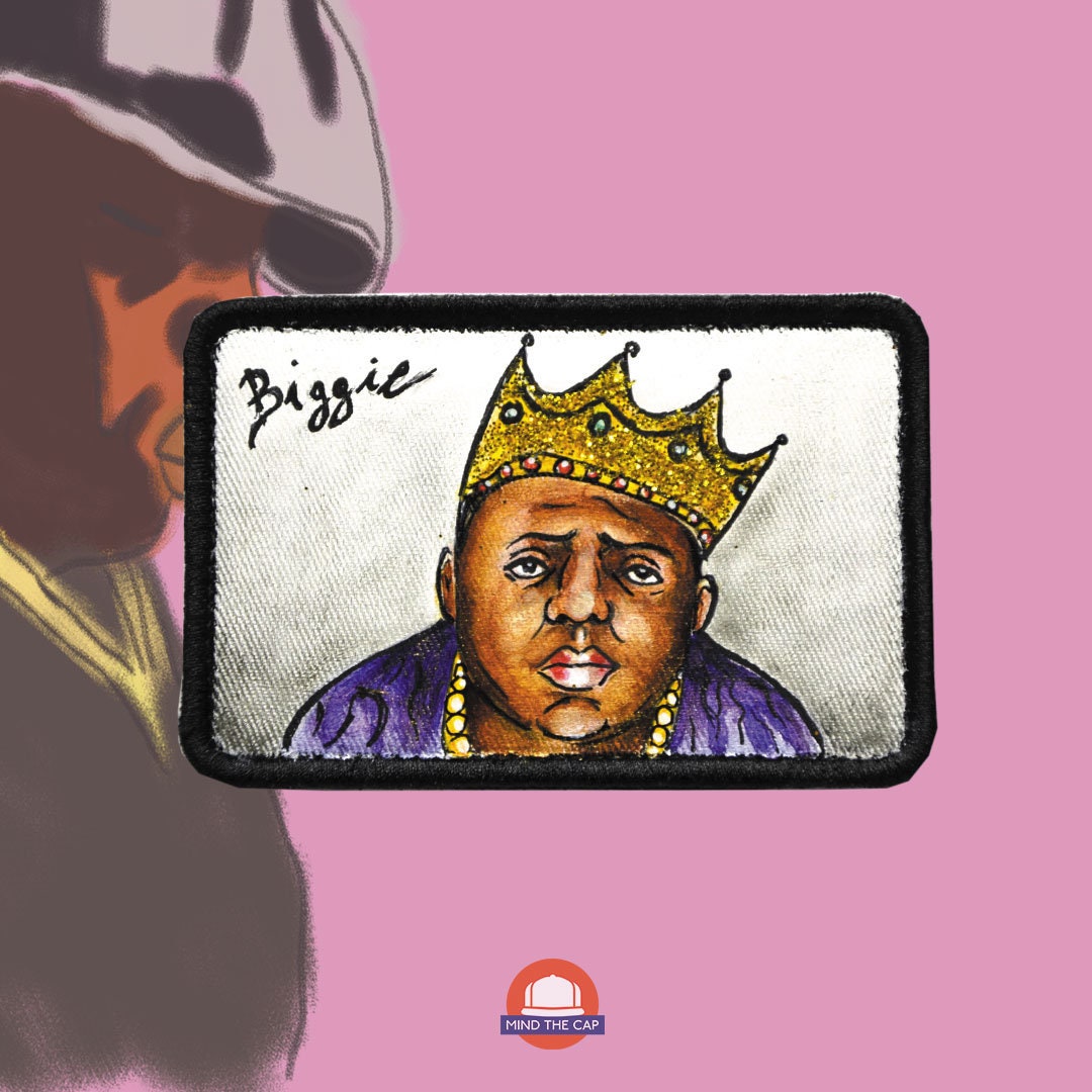 Patch, Notorious BIG , Patchwork, Cap, Art, Paint, Color, Hip Hop ...