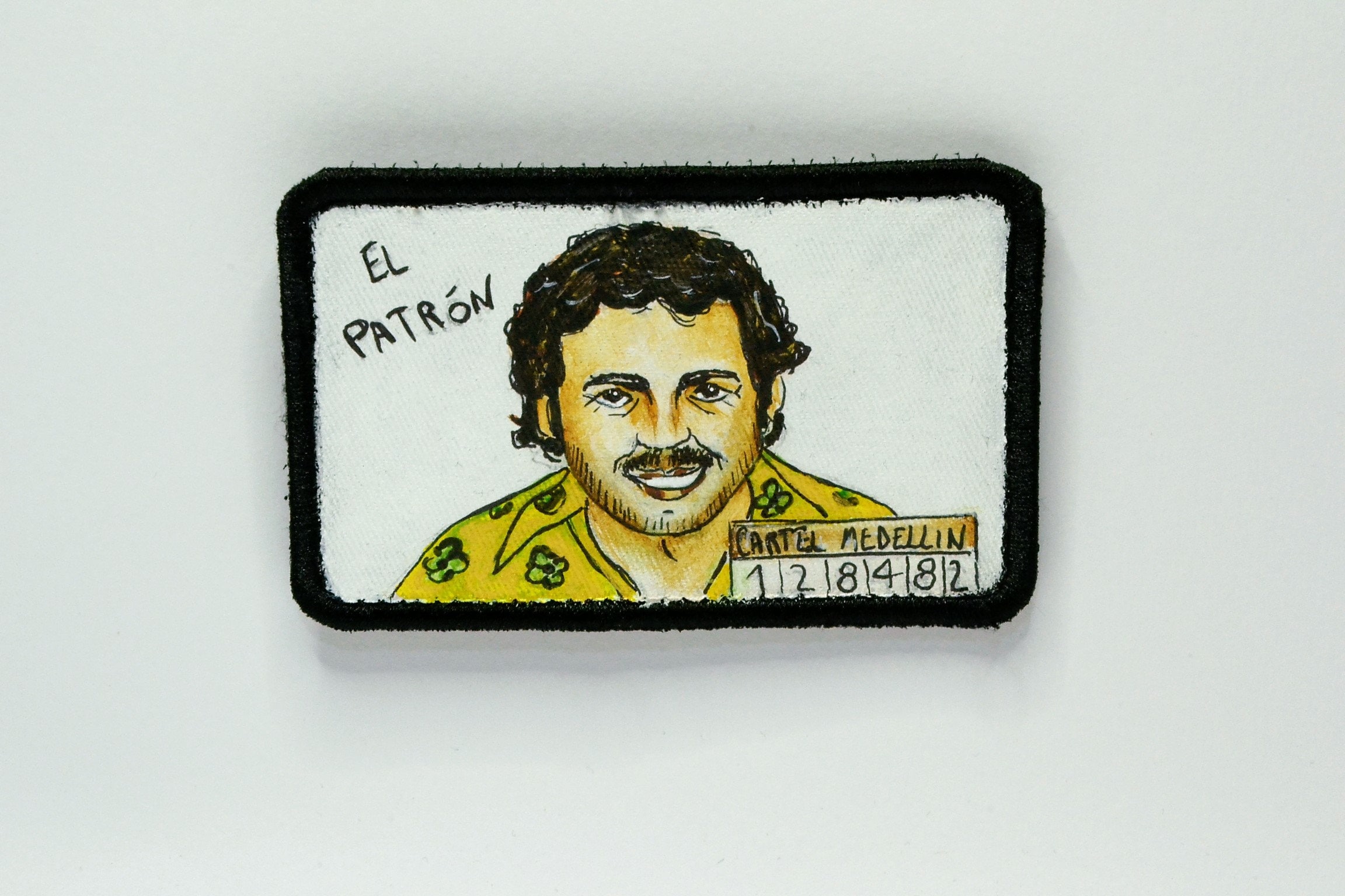 Patch Pablo Escobar Narcos Strip Cap - Etsy