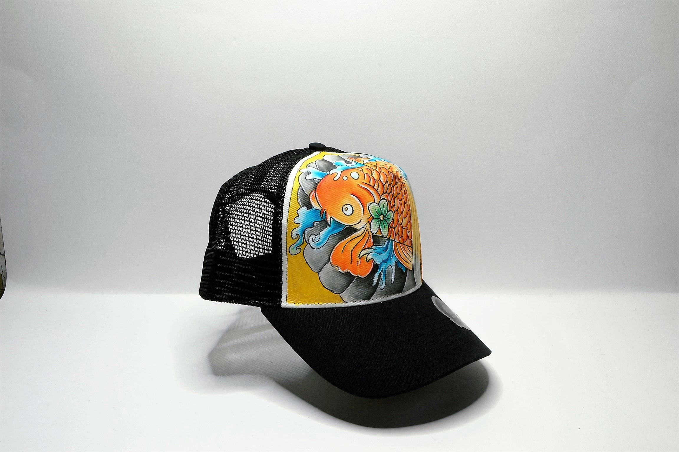 Hats Handmade Koi Carp Pop Art Handmade Style Fashion - Etsy