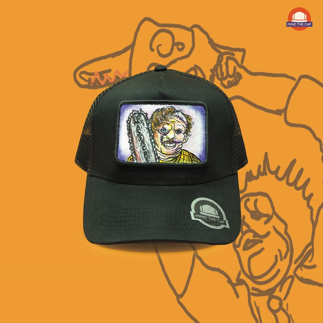 Halloween Horror Cinema Leatherface Handmade Cap the - Etsy