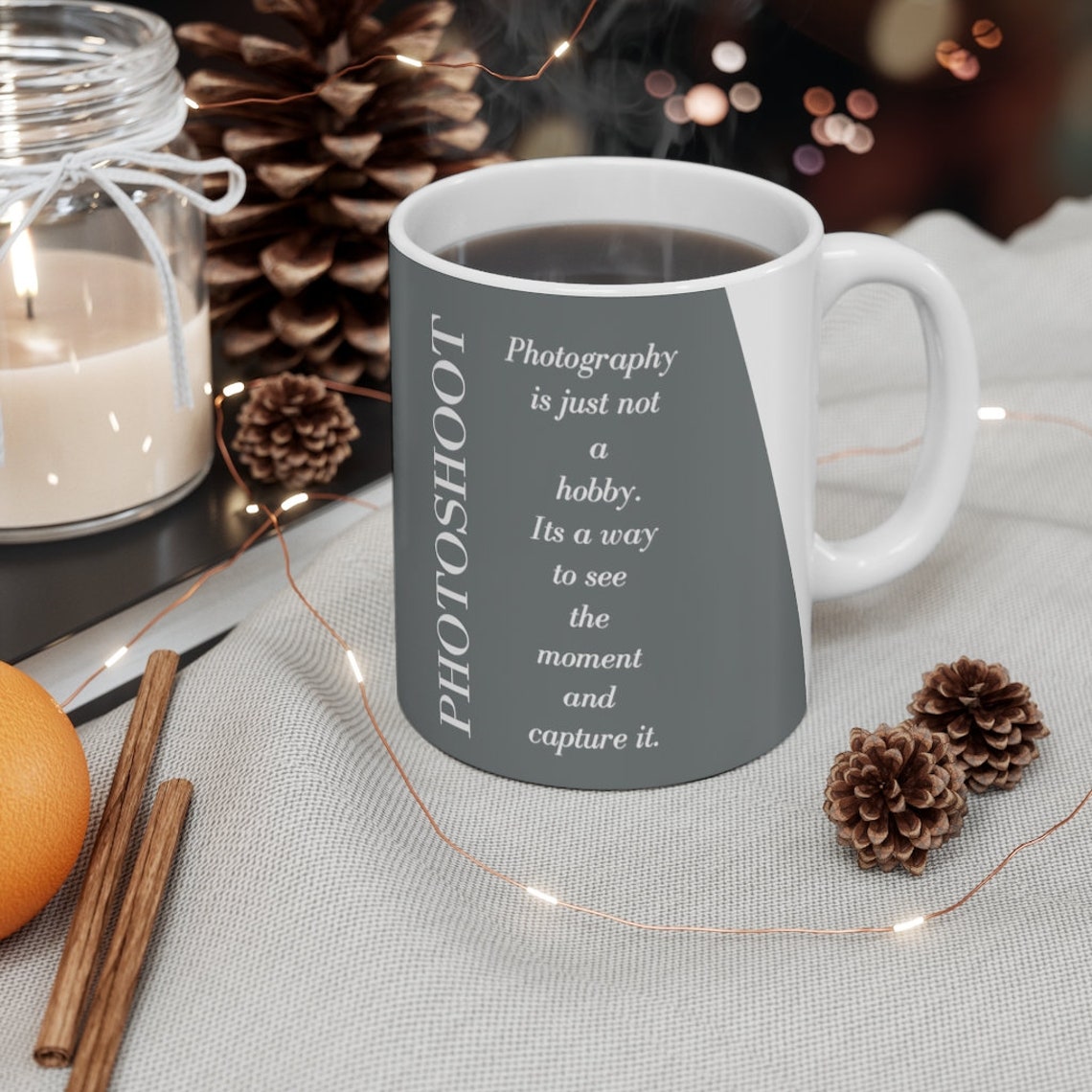 Photoshoot Mug Photography lover's Mug Photography | Etsy