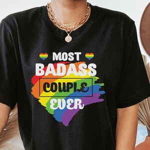 Couples Pride T-shirts, LGBTQ Shirt, Matching Equality Shirt, Love is ...