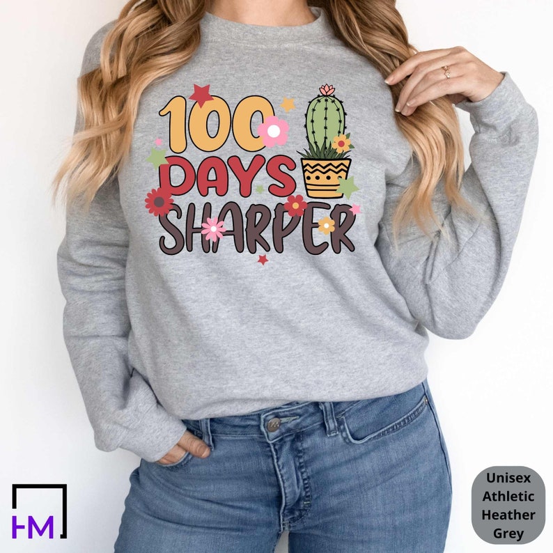 100 Days of School Shirt 100 Days Celebration Gift for - Etsy