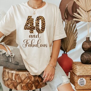 40th Birthday Shirt, Birthday Group Shirt, Forty and Fabulous, Birthday ...