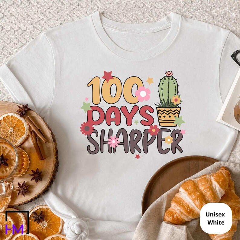 100 Days of School Shirt 100 Days Celebration Gift for - Etsy