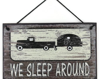 We Sleep Around Sign - Etsy