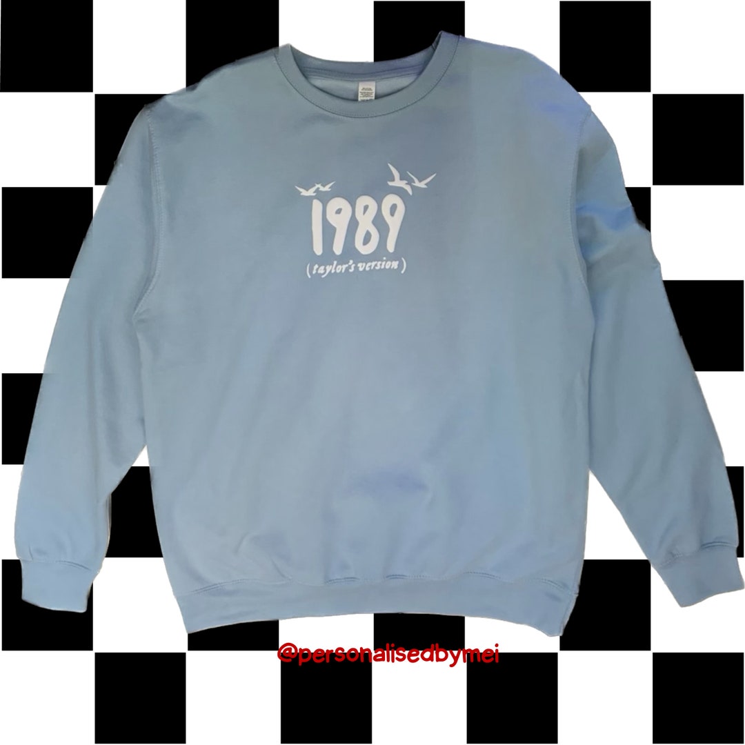 1989 Taylor Swift Jumper 3D Puff Style Sweatshirt Swiftiemerch ...
