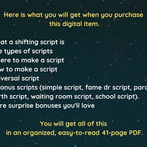 Shifting Script Essentials to Align With Your DR or Waiting Room - Etsy