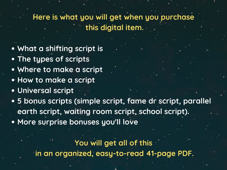 Shifting Script Essentials to Align With Your DR or Waiting Room - Etsy
