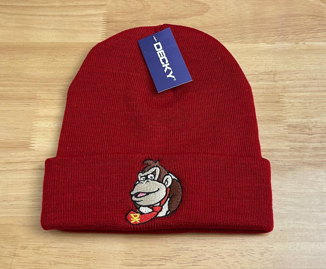 Donkey Kong Beanie - Etsy