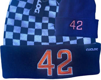 Custom Number Beanie - Etsy