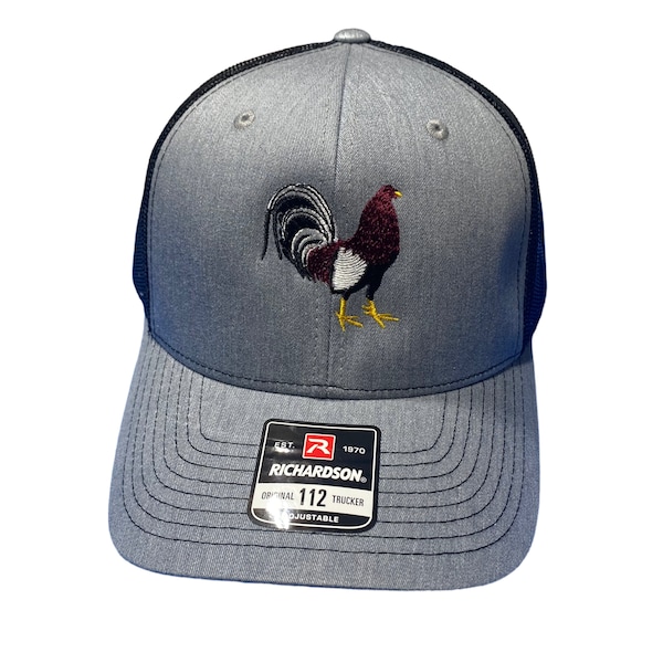 Embroidered Rooster - Etsy