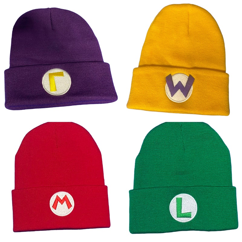 Super Mario Beanie - Etsy