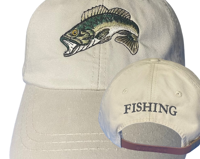 Bass Fishing Hat - Etsy