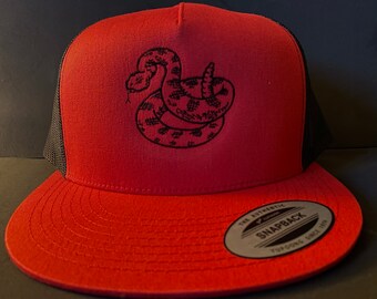 Rattlesnake Cowboy Hat - Etsy