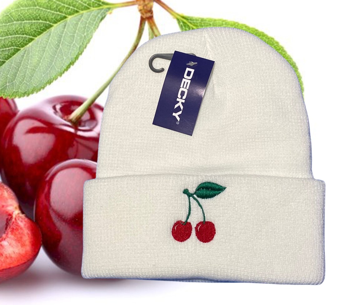 Cherry Beanie - Etsy
