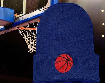Basketball Beanie | Etsy