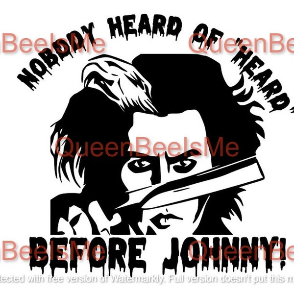 Sweeny Todd Svg - Etsy