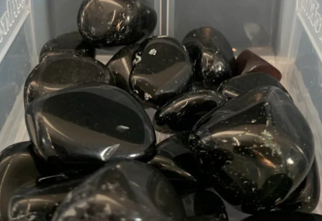 Tumbled Stones-rainbow Obsidian - Etsy