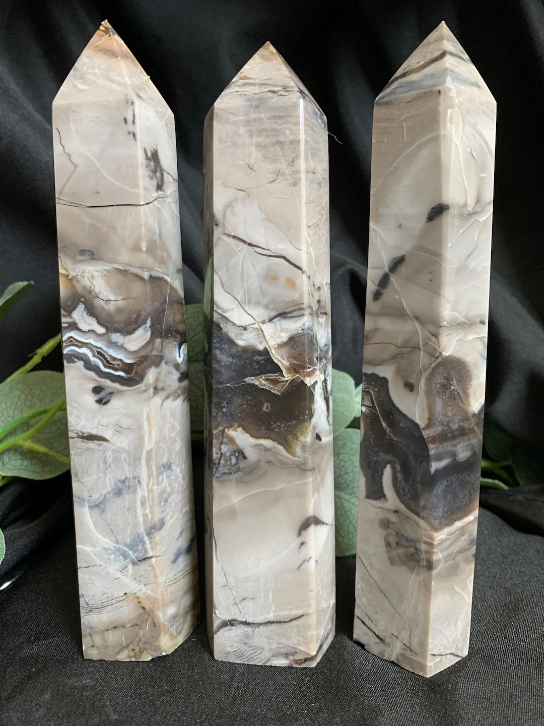 Volcano Agate Towers-huge - Etsy