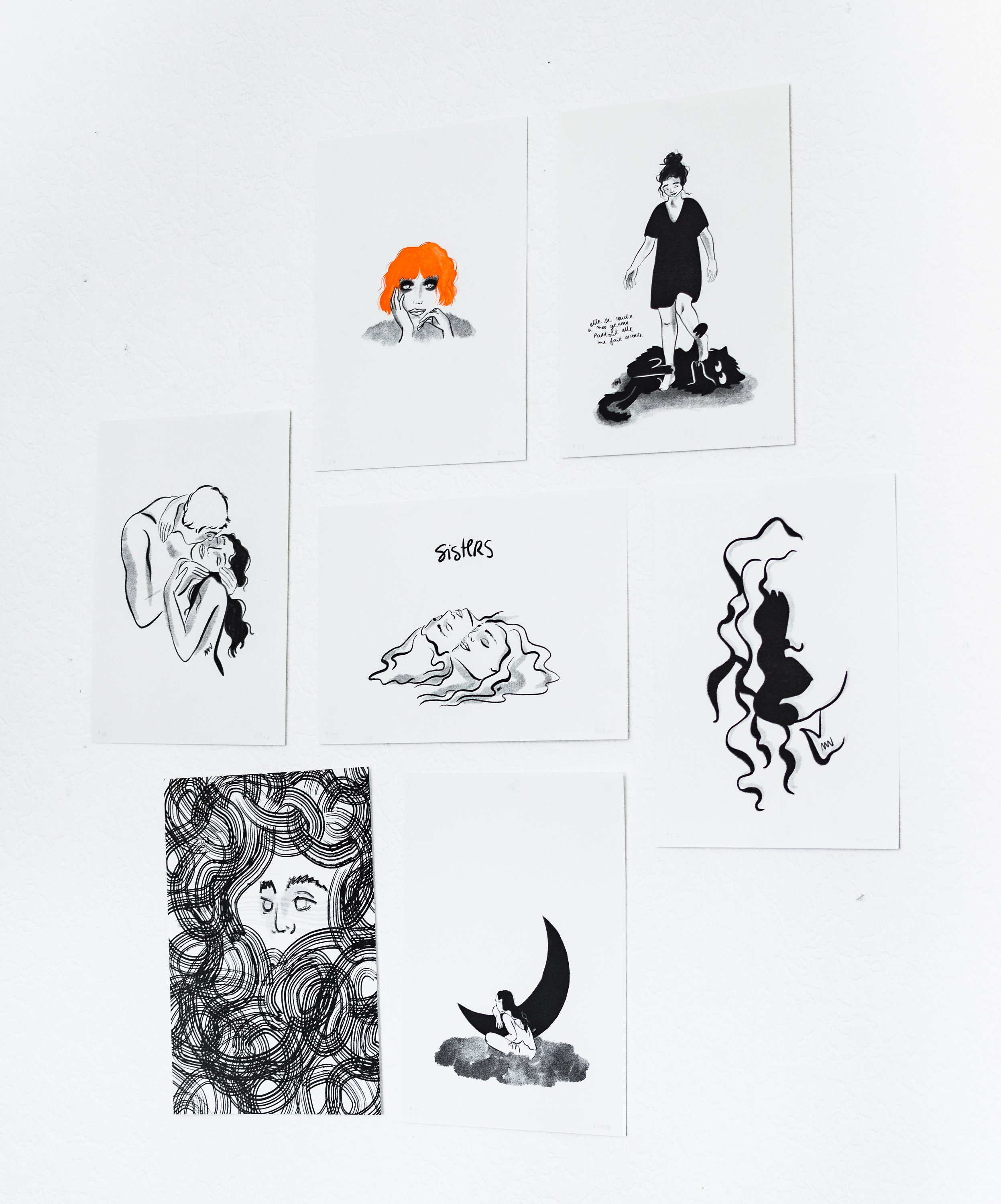 Risography mind Minimalist Printing 2 Colors - Etsy UK