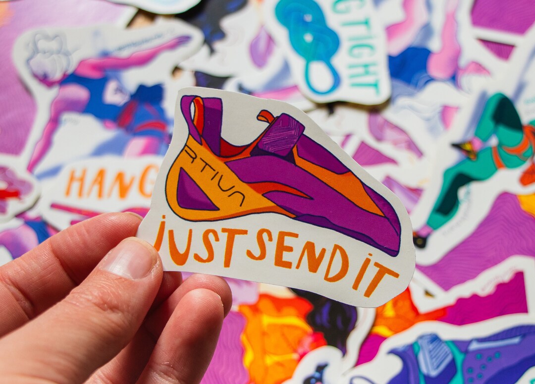 Climbing Theme Stickers - Etsy