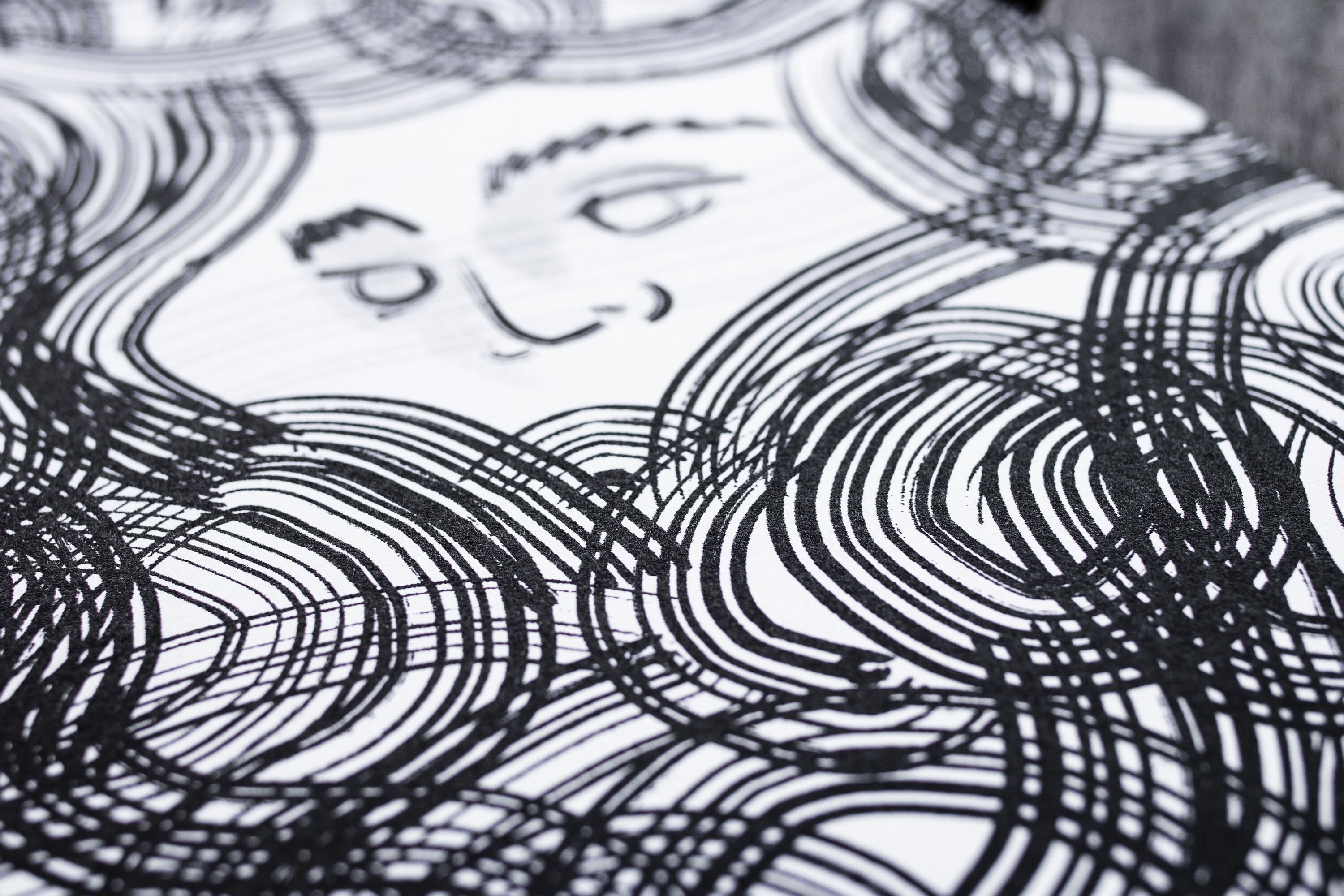 Risography mind Minimalist Printing 2 Colors - Etsy UK