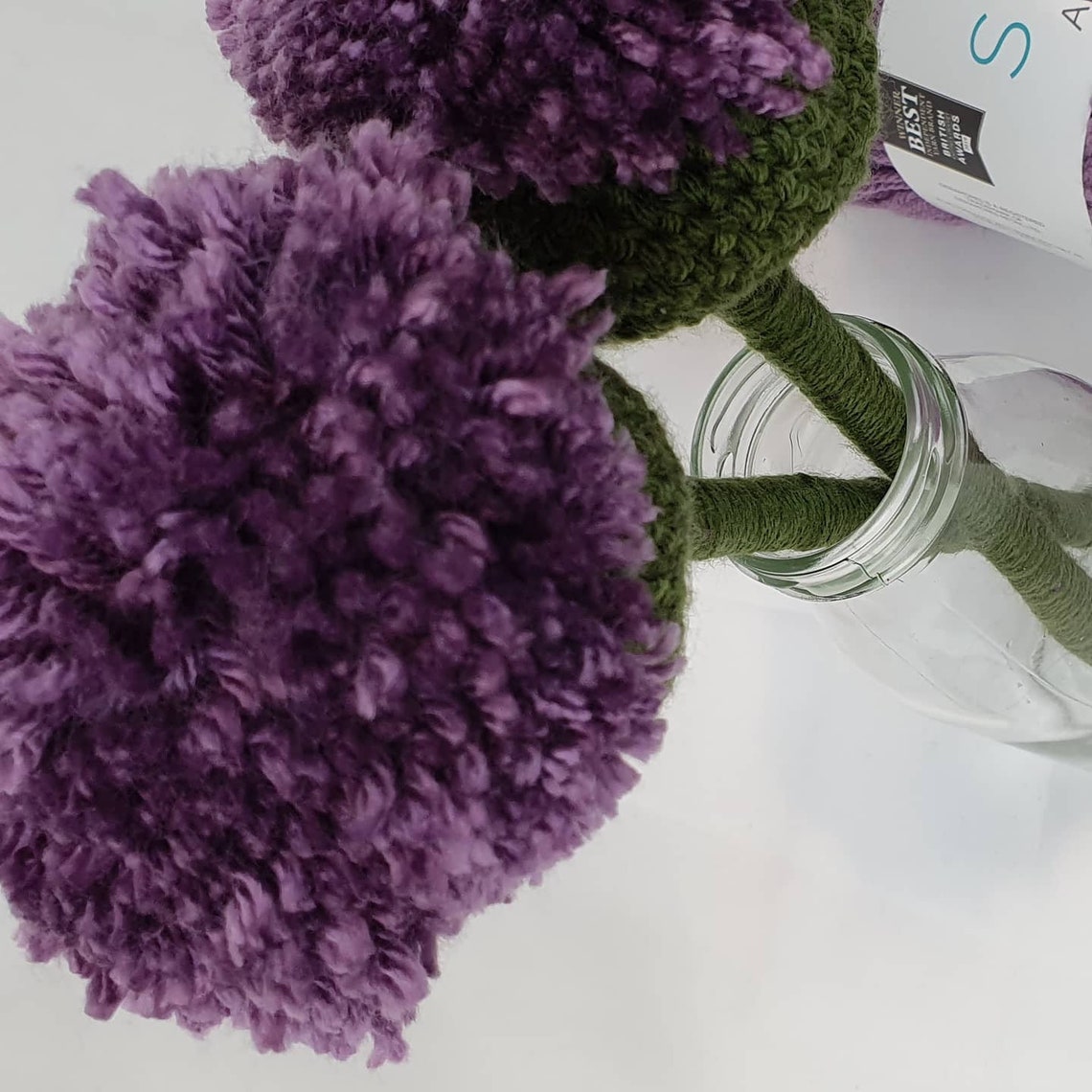 Crochet Thistle Pattern - Etsy