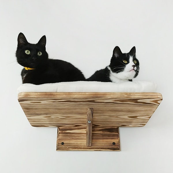 Wall Mounted Cat Shelves - Etsy