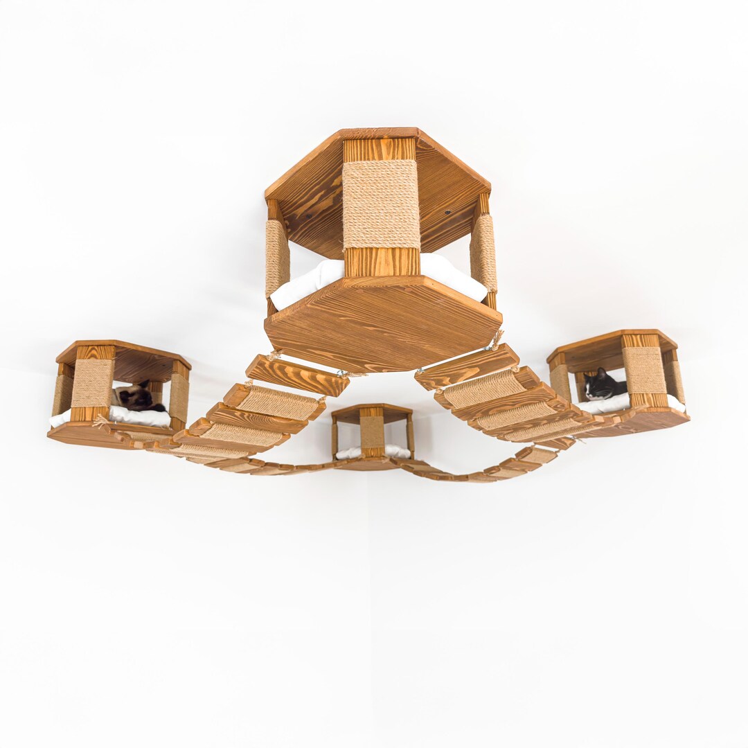 Ceiling Cat Furniture , Cat Ceiling Shelves, Cat Ceiling Furniture ...