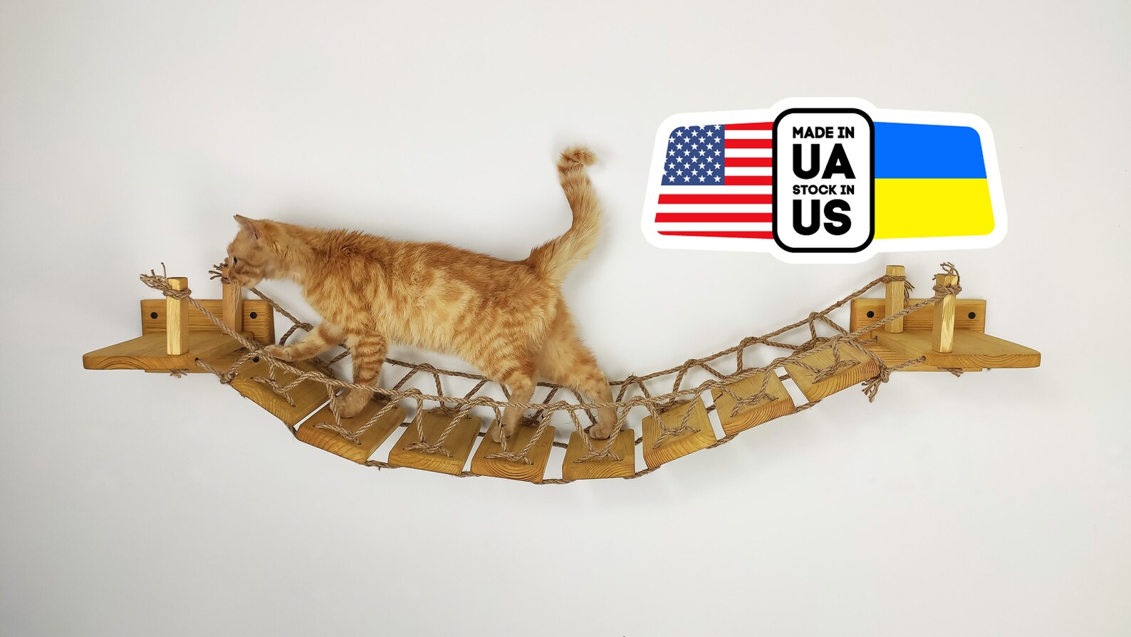 Light Cat Bridge for Wall Cat Bridge Cat Shelves Cat Ladder - Etsy