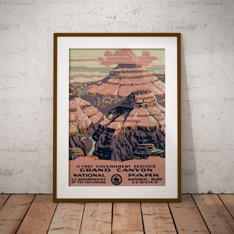 Grand Canyon Poster - Etsy