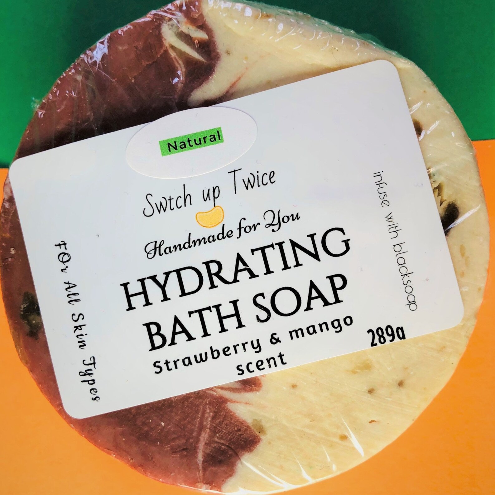 Cocoa Butter Bath Soap With Vitamin E, Infuse With Black Soap, Scented ...