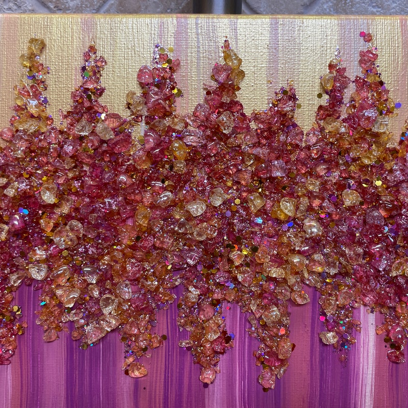 Broken Glass Art - Etsy