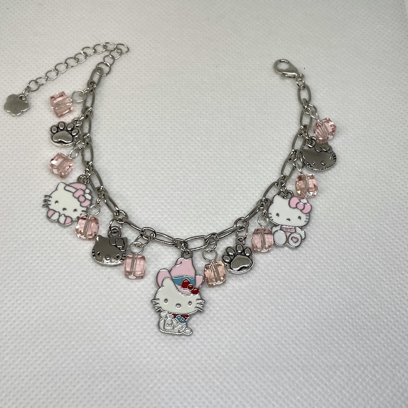 Hello Kittys Bracelet - Etsy
