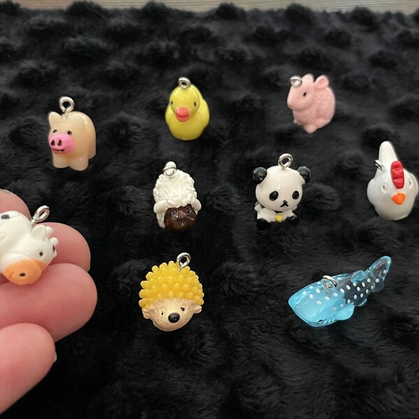 Animal Charms - Etsy