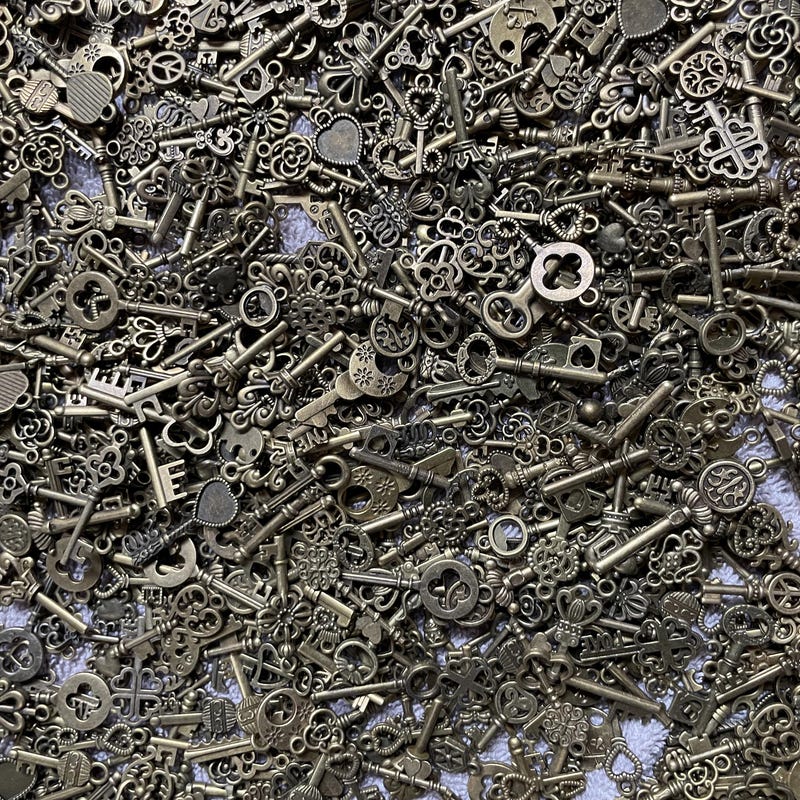 Bulk Skeleton Keys - Etsy