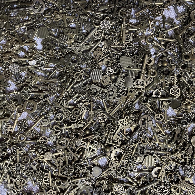 Bulk Skeleton Keys - Etsy