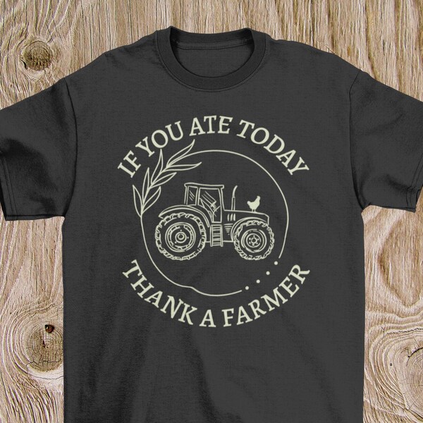 Thank a Farmer Shirt - Etsy