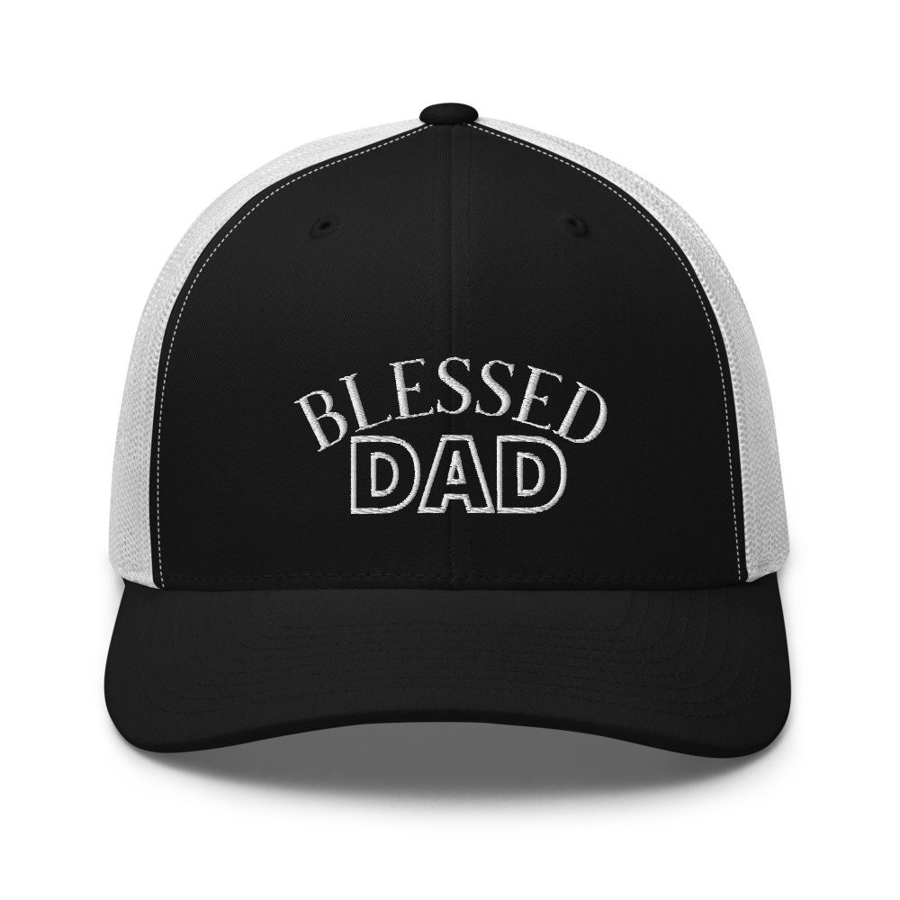 BLESSED DAD Christian Hat Gift for Dad Father's Day | Etsy