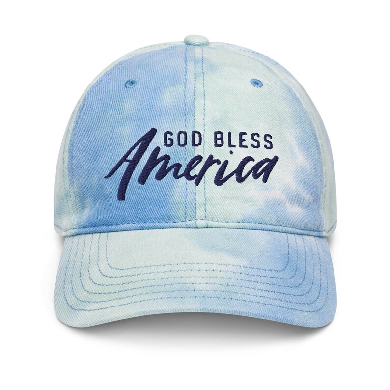 GOD BLESS AMERICA Fourth of July Christian Hat Patriotic | Etsy