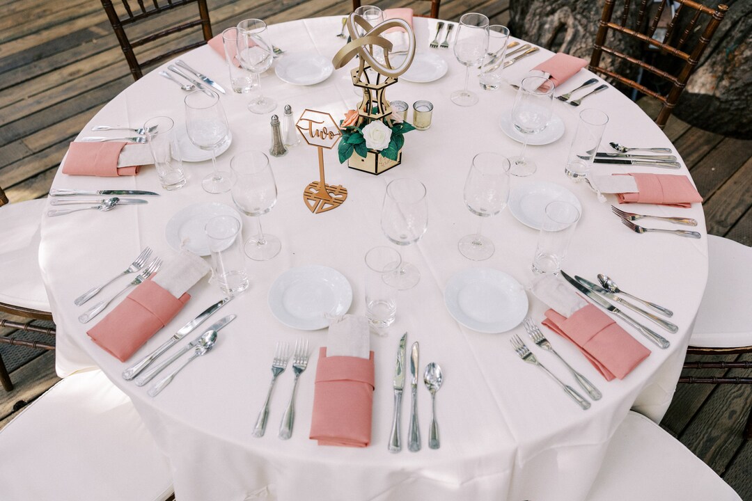 Asian American Wedding Table Number - Double Happiness Stand - Etsy