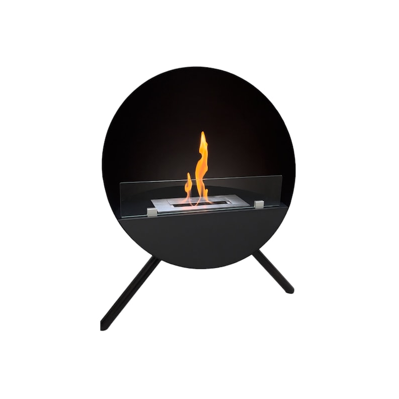 Bio Ethanol Fireplaces Manche Bio Ethanol Freestanding Fireplace Ø60 Cm ...