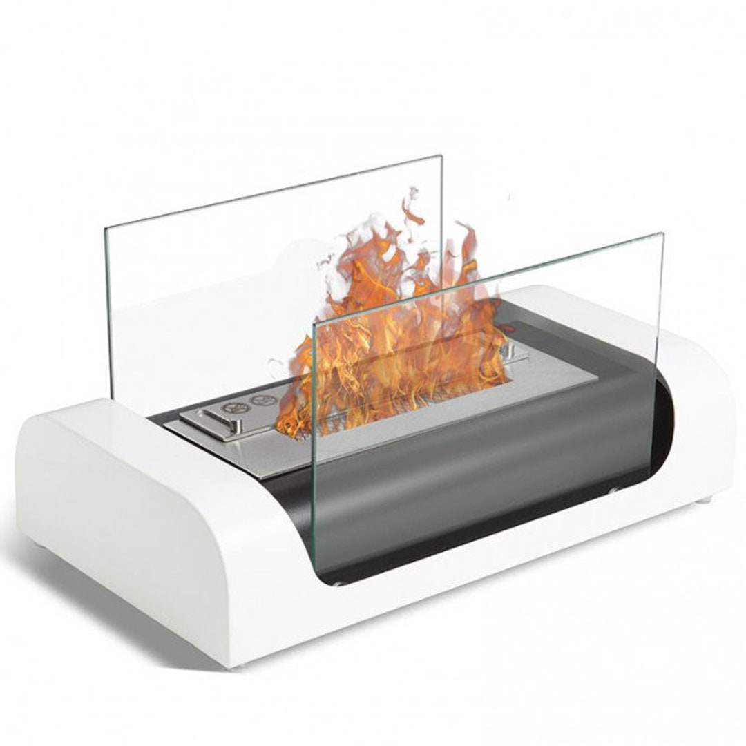 Freestanding Bio Ethanol Fireplace grenad Standing Fireplace / Table ...