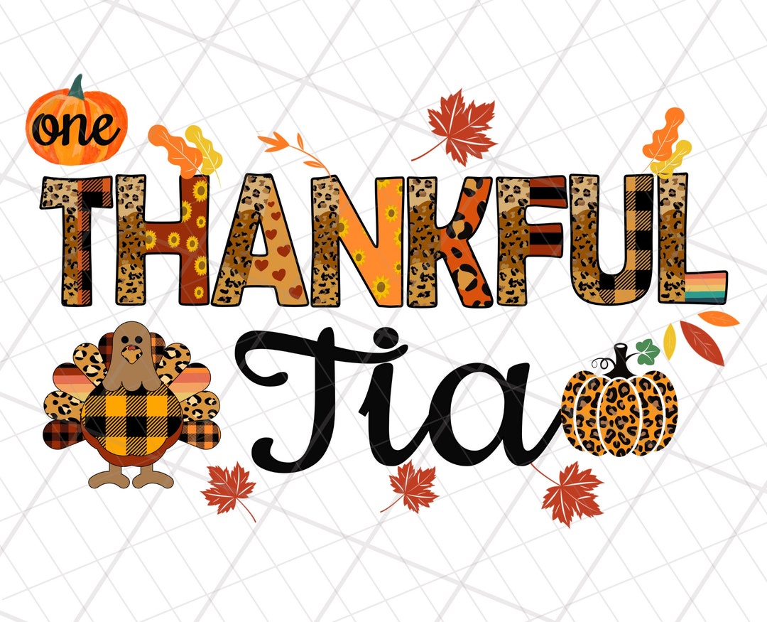 Tia One Thankful PNG, One Thankful Tia Turkey PNG, Fall Maple Leaf ...